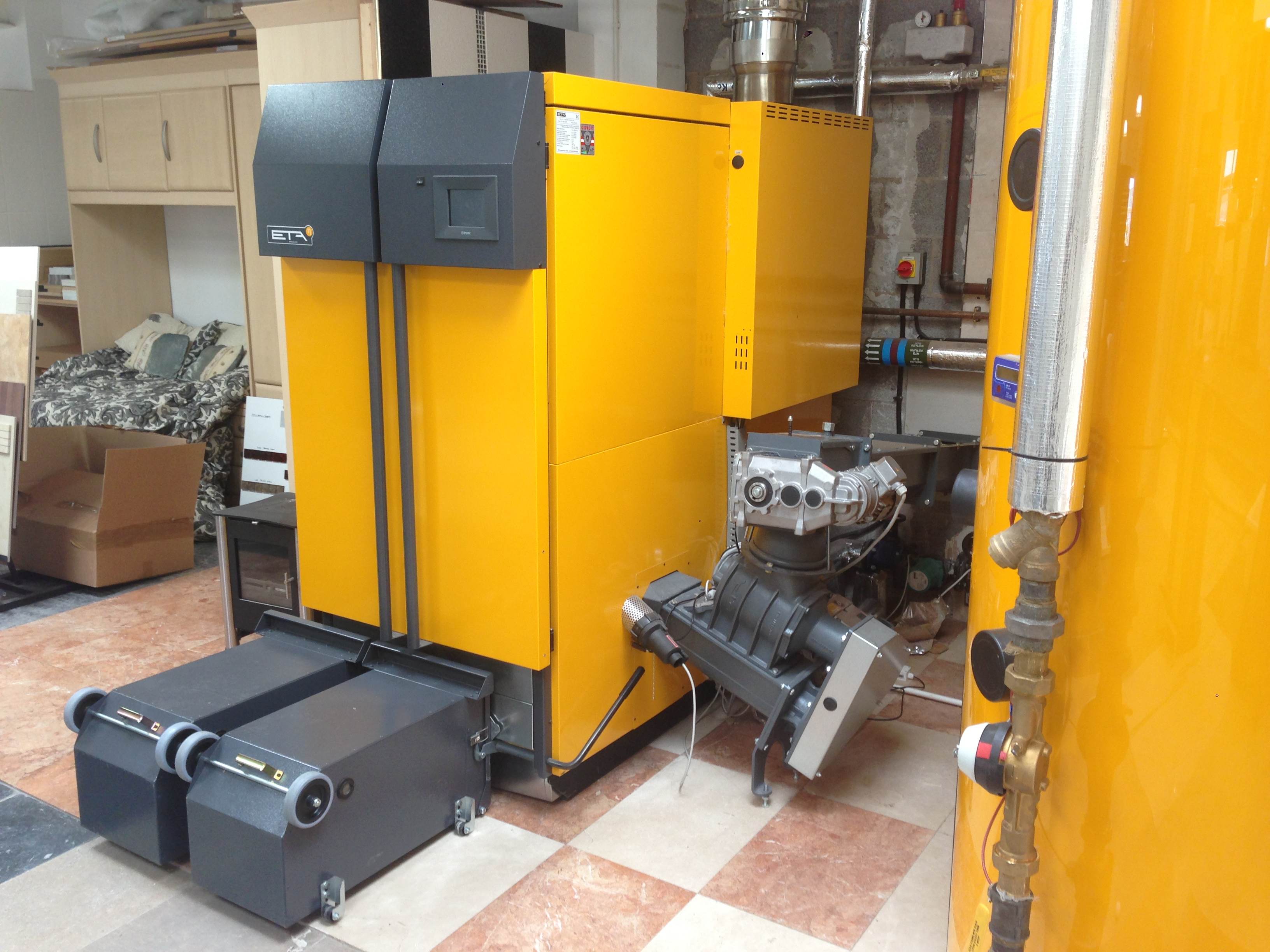 Our 200kW wood chip boiler – Woodfuel-Gwynedd